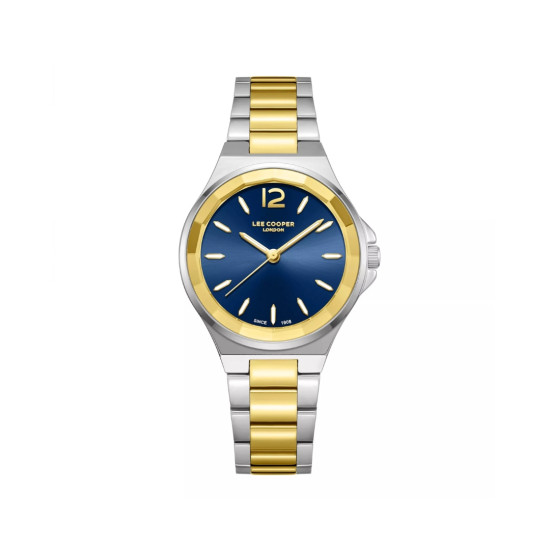 Lee Cooper London LC08286.290 ženski sat Minimal Two Tone Royal Blue Sunray Dial 32mm