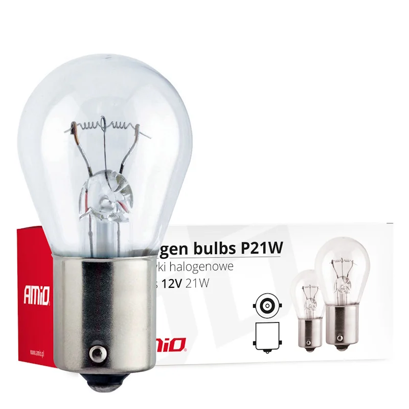 Sijalice P21W 12V 21W (10 kom) – Amio 01491