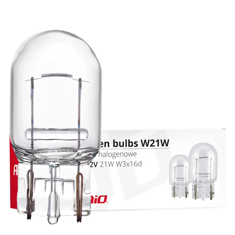 Sijalice W21W 12V T20 21W ubodna (10 kom) – Amio 02551