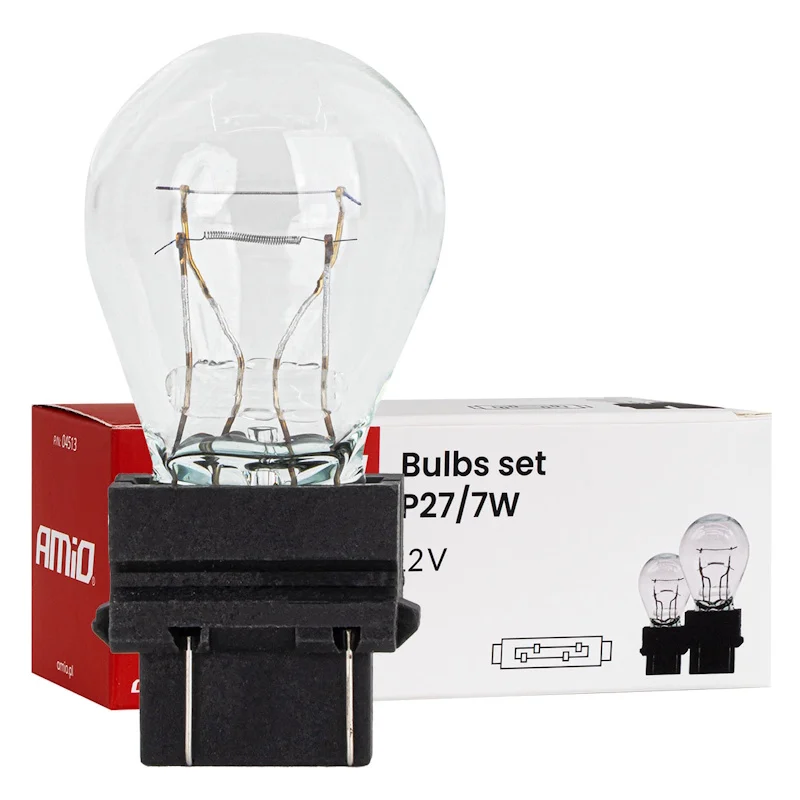 Sijalice P27/7W 12V 27/7W (10 kom) – Amio 04513