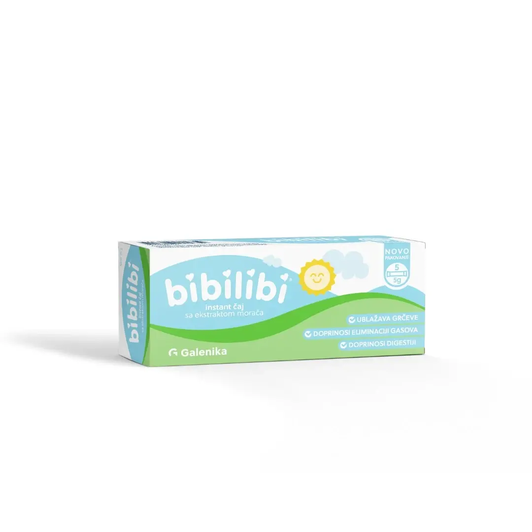 GALENIKA Instant čaj Morač Bibilibi 5x5g
