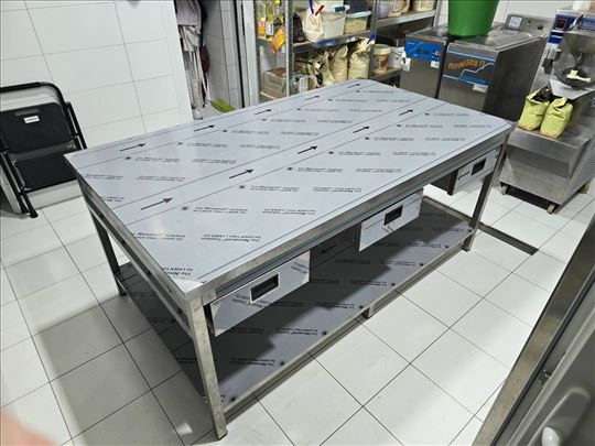 Inox profi stolovi vecih dimenzija 280/100 250/100