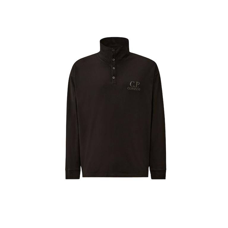 CP COMPANY 20/1 BOXY POLO MAJICA CRNA