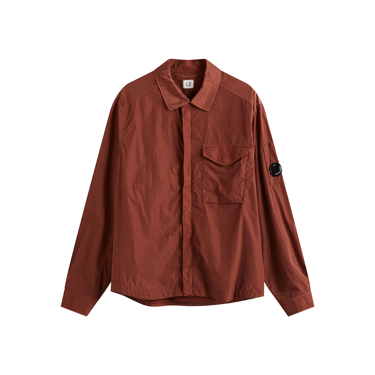 CP COMPANY CHROME-R ONE POCKET OVERSHIRT JAKNA BORDO