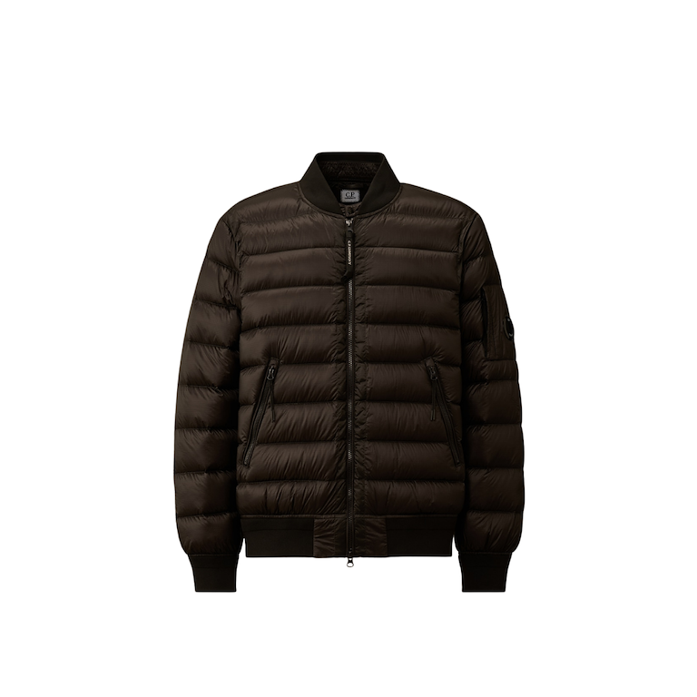 CP COMPANY DD SHELL BOMBER LENS JAKNA CRNA