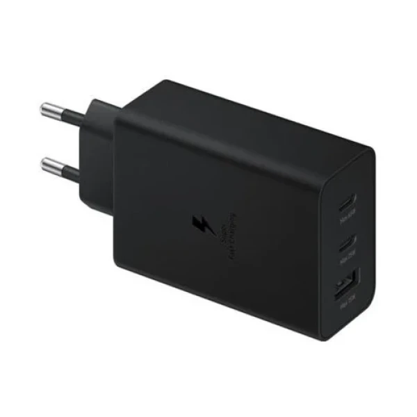 Kućni punjač Samsung EP-T6530-NBE 65W 2x Type C + 1x USB