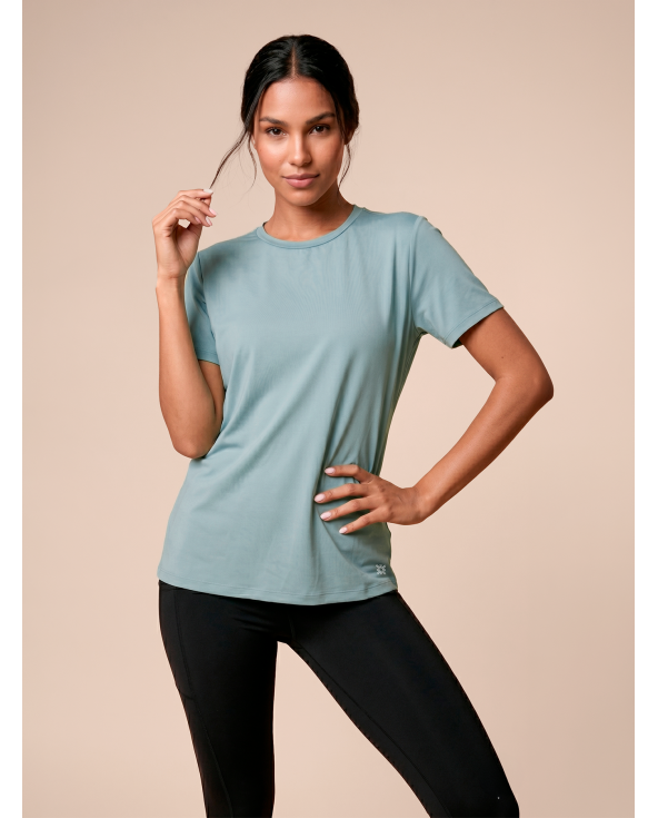 T-Shirt Uvpro Fem Green Water Upf50+