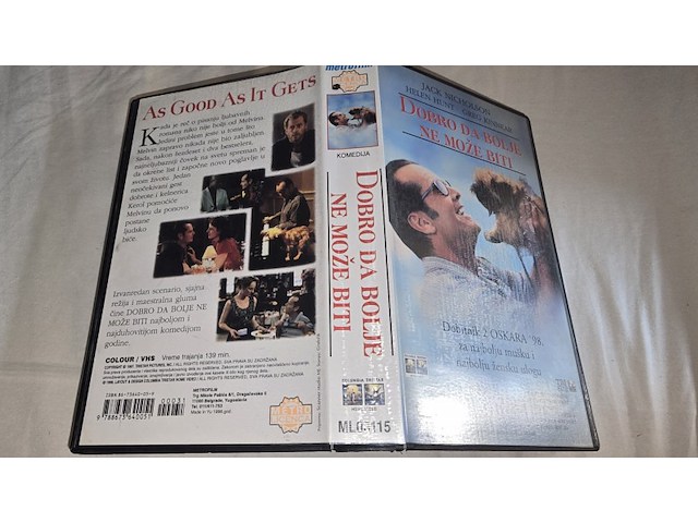 Dobro da bolje ne može biti VHS