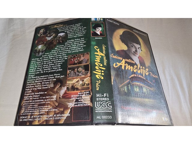 Čudesna sudbina Amelije Pulen VHS
