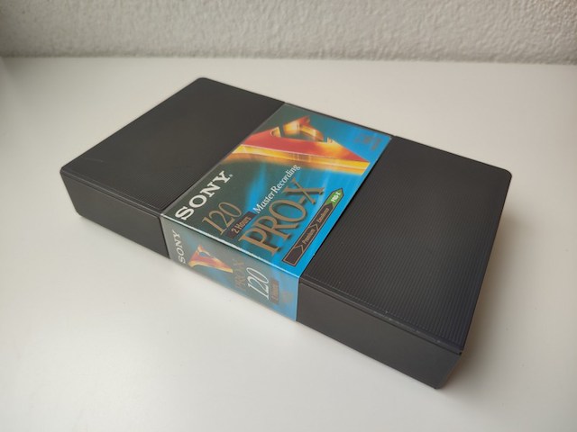 Sony E-120 VPRO-XG VHS kaseta - Master grade