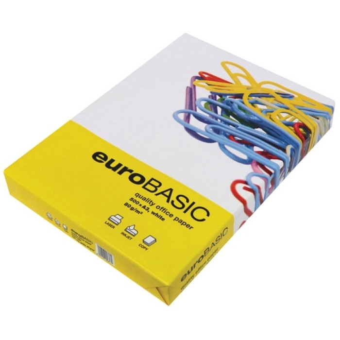 Papir fotokopir A3 Euro Basic 80g