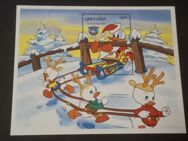 Dizni (Disney) Grenada 1984. Christmas ** Čisto B163