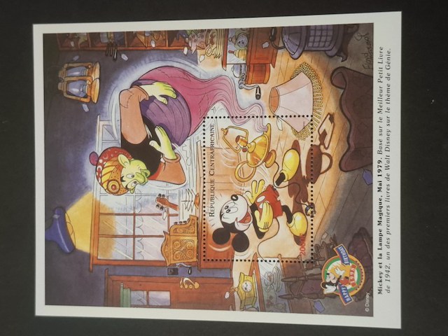 Dizni (Disney) Central African Rep. 1999. ** Čisto B134