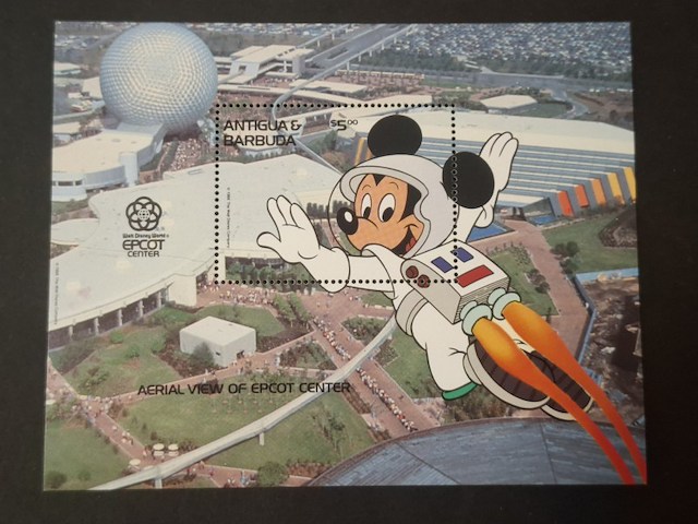 Dizni (Disney) Antigua and Barbuda 1988. ** Čisto B139