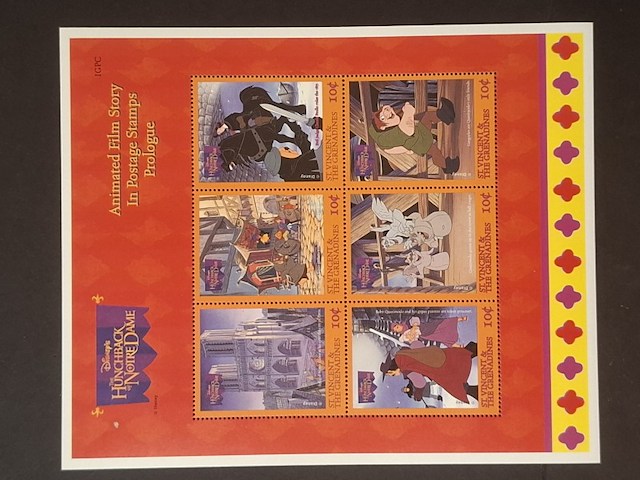 Disney - St. Vincent and Grenadines 1996.-3** Čisto H15