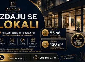 Izdavanje Lokal - Beograd, Zvezdara: Učiteljsko naselje - Denkova bašta