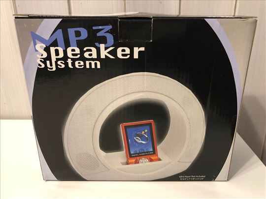 MP3 zvucnik docking station retro dizajn NOVO, CH