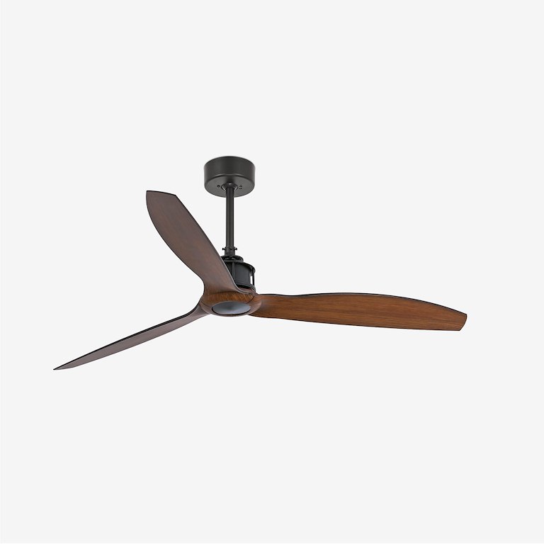 FARO JUST FAN M Crno/drveni ventilator sa DC motorom – 33395