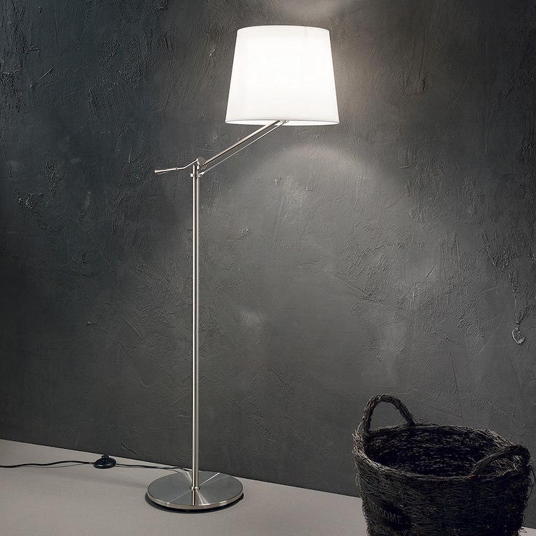 IDEAL LUX podna lampa REGOL PT1 BIANCO – 014609