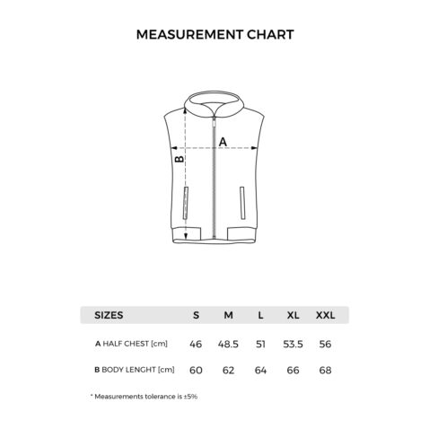 LIBERTY HOOD VEST WOMEN, Ženski prsluk sa kapuljačom