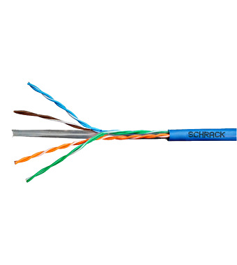 Kabl Cat.6 U/UTP,PVC,300Mhz,4x2xAWG24,Eca,plavi
Eca / plavi / 500m