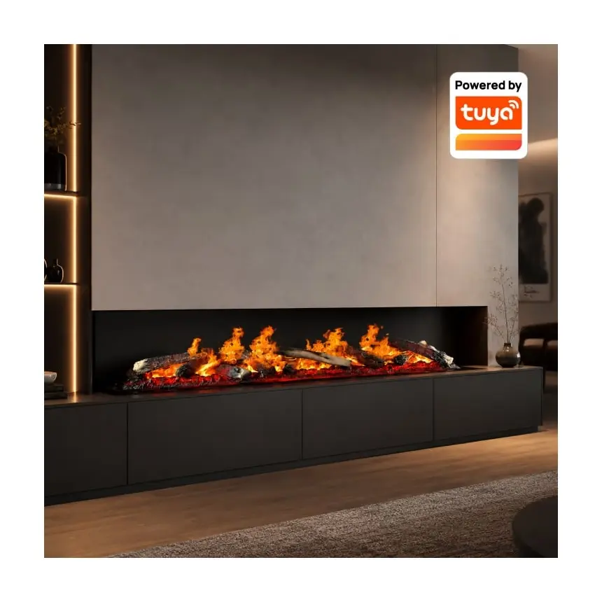 PROSTO smart ugradni dekorativni kamin sa efektom plamena na vodenu paru 800mm DK-L080MC/T