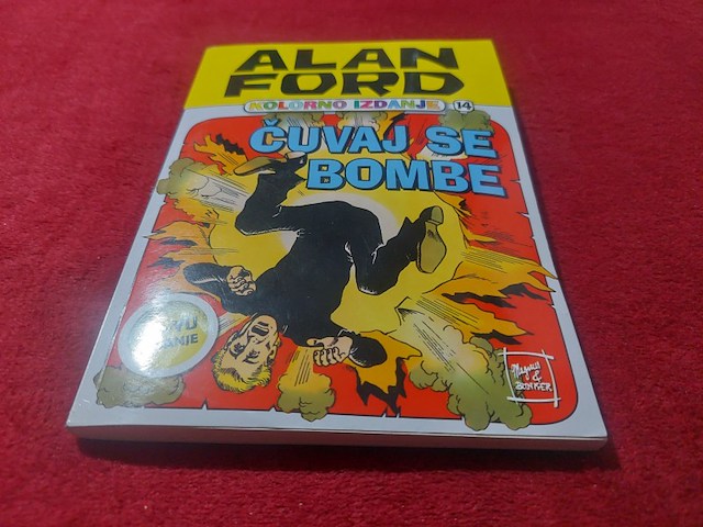 Čuvaj se bombe Alan Ford u boji