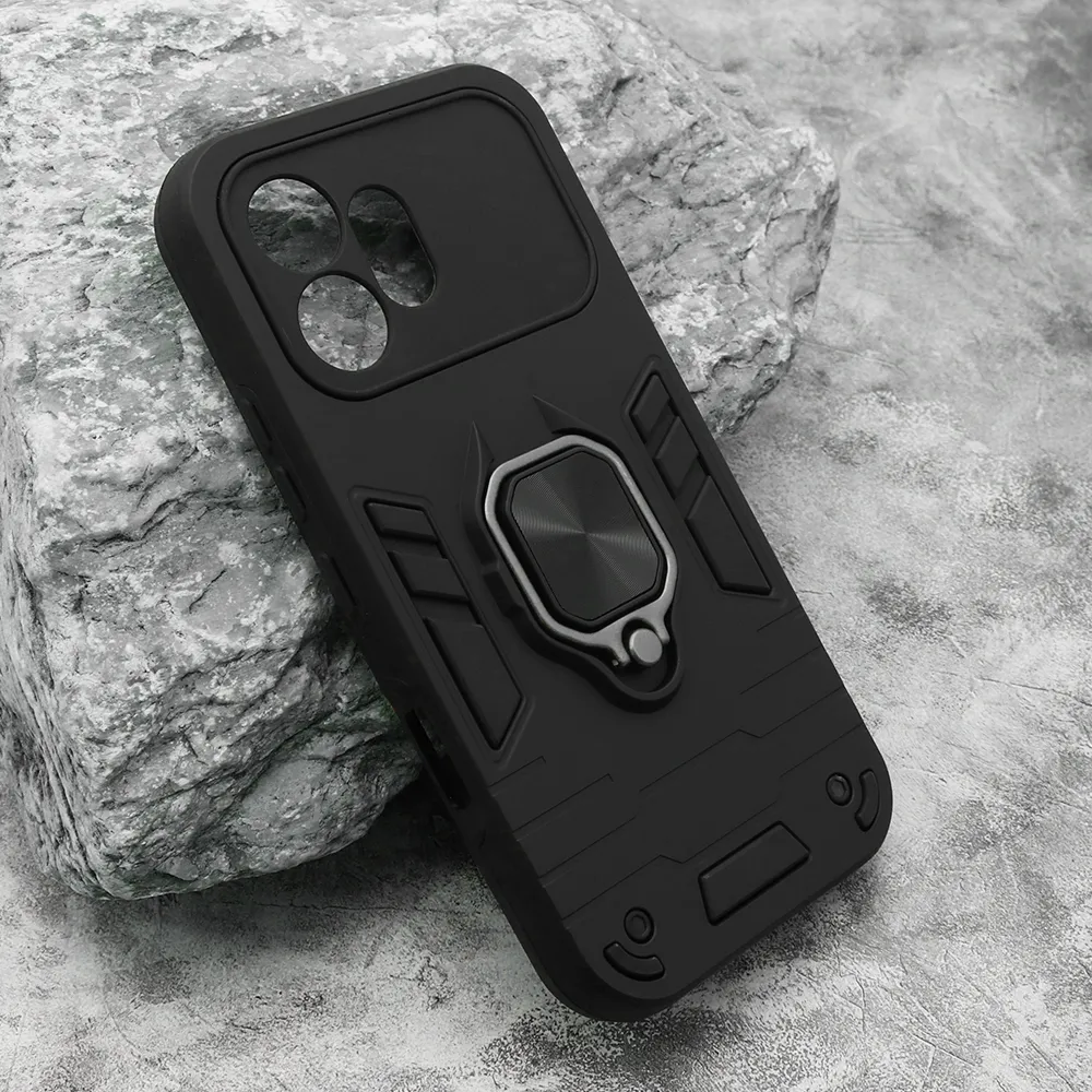 Futrola Square ring za Honor 600 crna