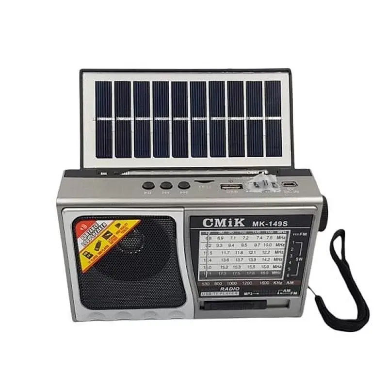 Solarni radio tranzistor Bluetooth za kampovanje