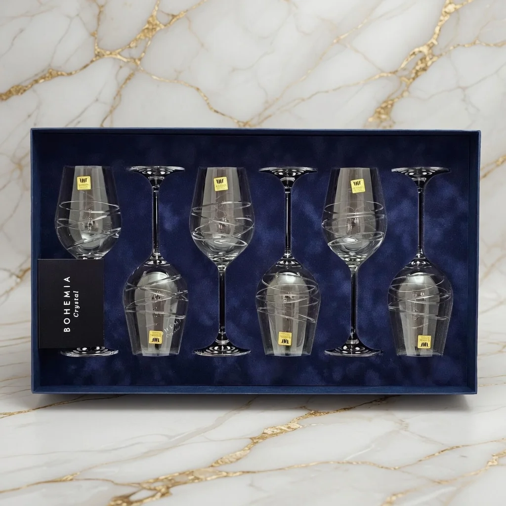 Gift Box čaše za vino Hokaido – set 6 čaša