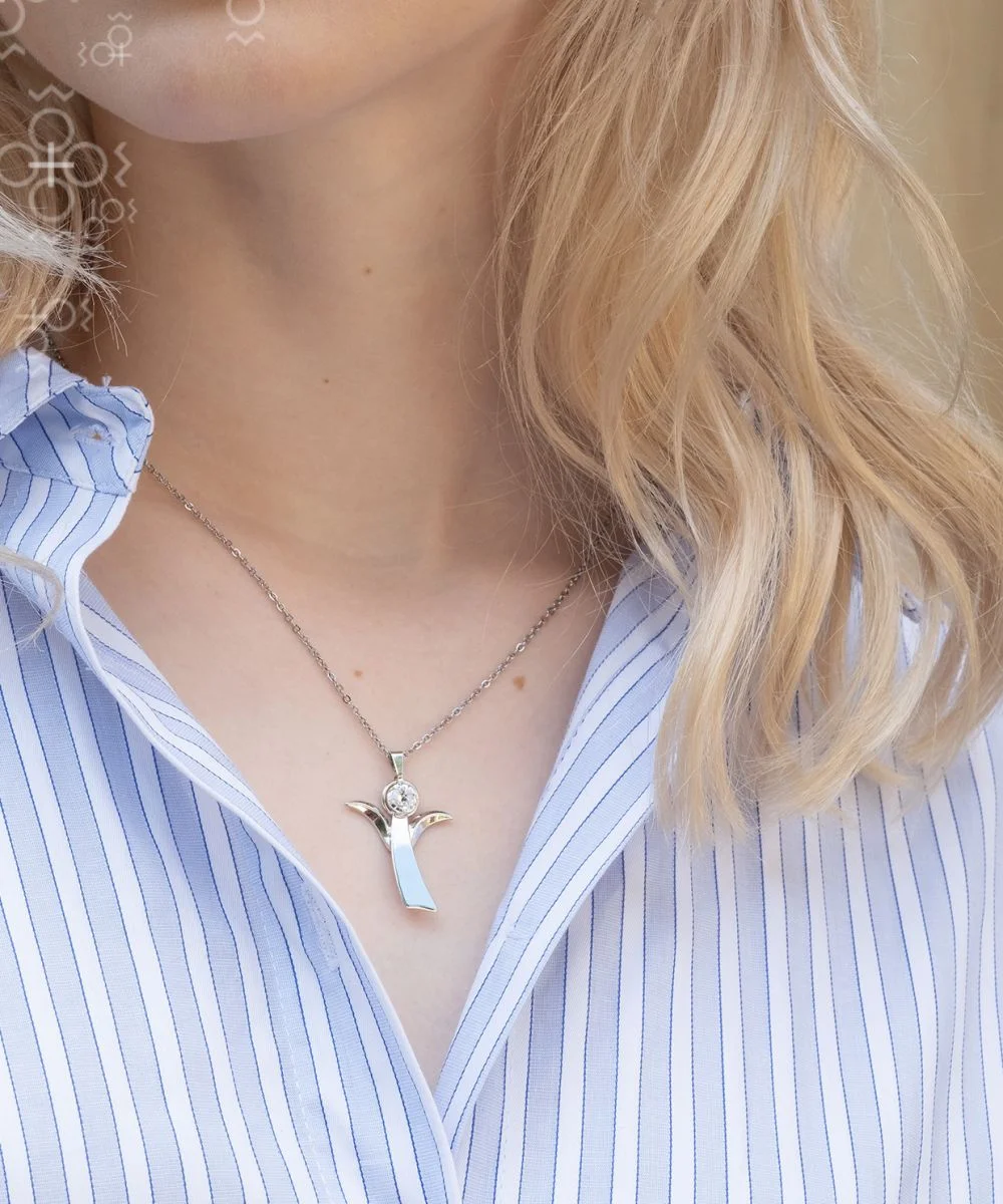 Ogrlica Angel of Hope Crystal Swarovski