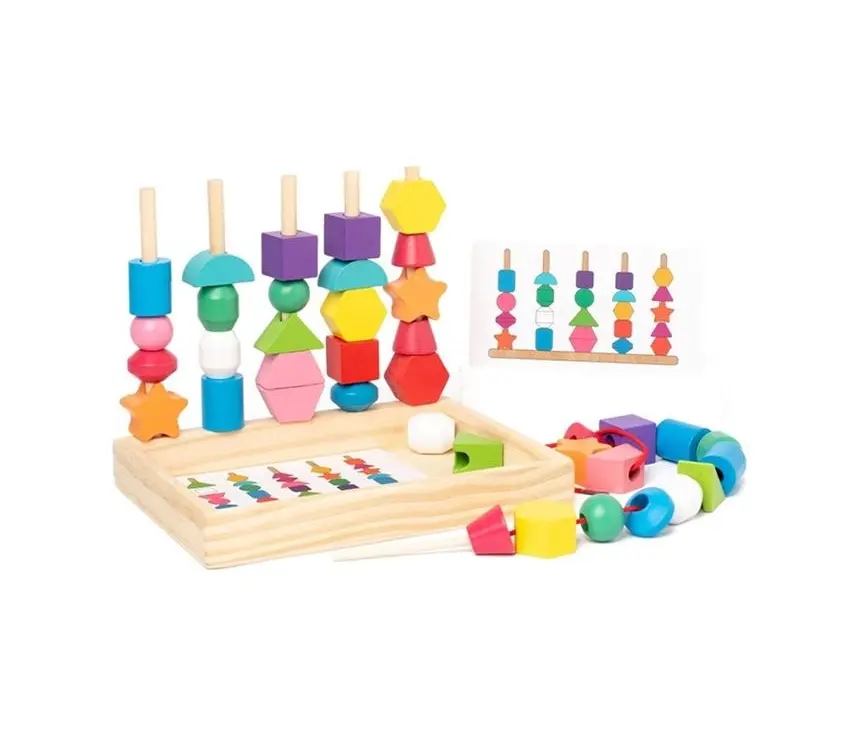 BBO DRVENA IGRACKA SET KOCKI - UCIMO DA BROJIMO (3g+) (GB-040)