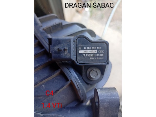 CITROEN C4 map senzor 0 261 230 136