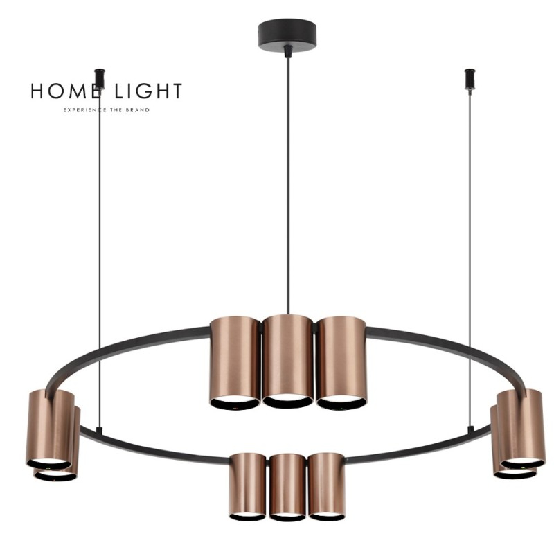 TALIA 91 LUSTER 10*GU10 COFFEE/CRNA HOME LIGHT