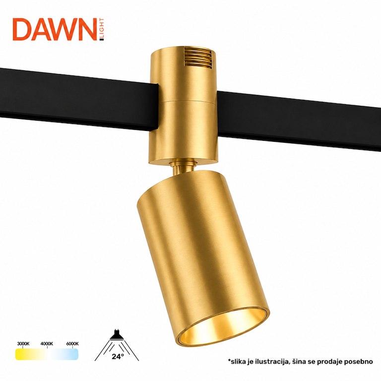 FLEXI LED MODUL 9029 C 15W CCT ZLATO DAWN