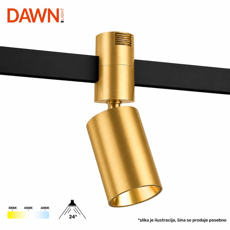 FLEXI LED MODUL 9029 C 9W CCT ZLATO DAWN