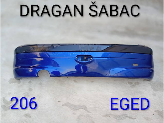 PEUGEOT 206 branik zadnji