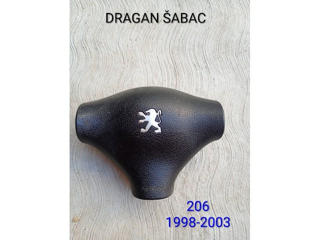 PEUGEOT 206 airbag 1998-2004