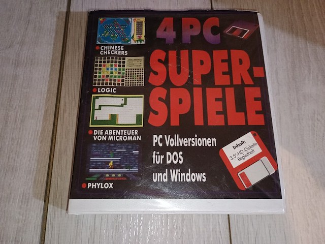 Vintage 4 Igrice-Flopi disk