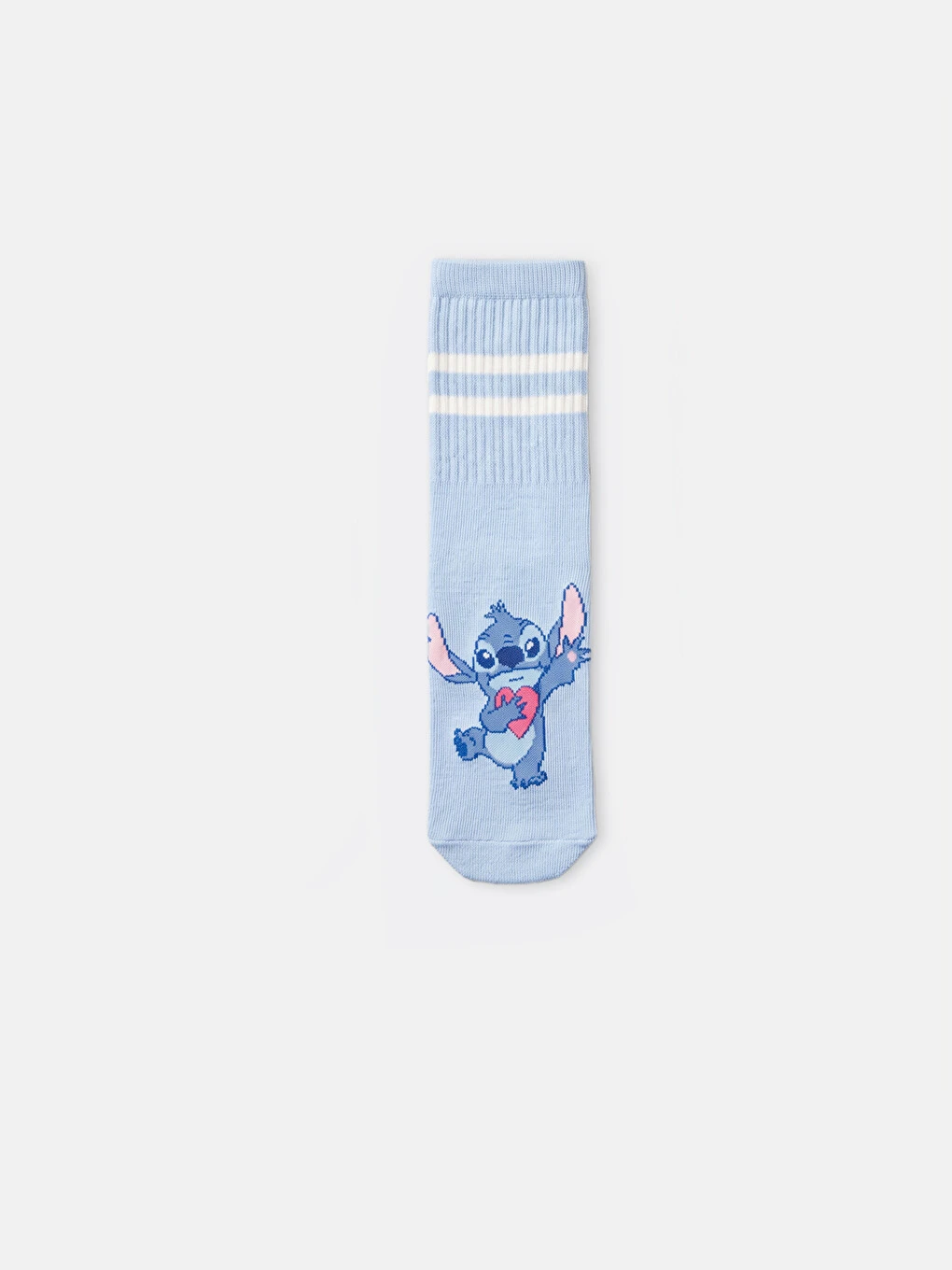 LCW Kids Dečije Čarape Do Gležnja Sa Stitch I Angel Printom, Pakovanje Od 3 Komada