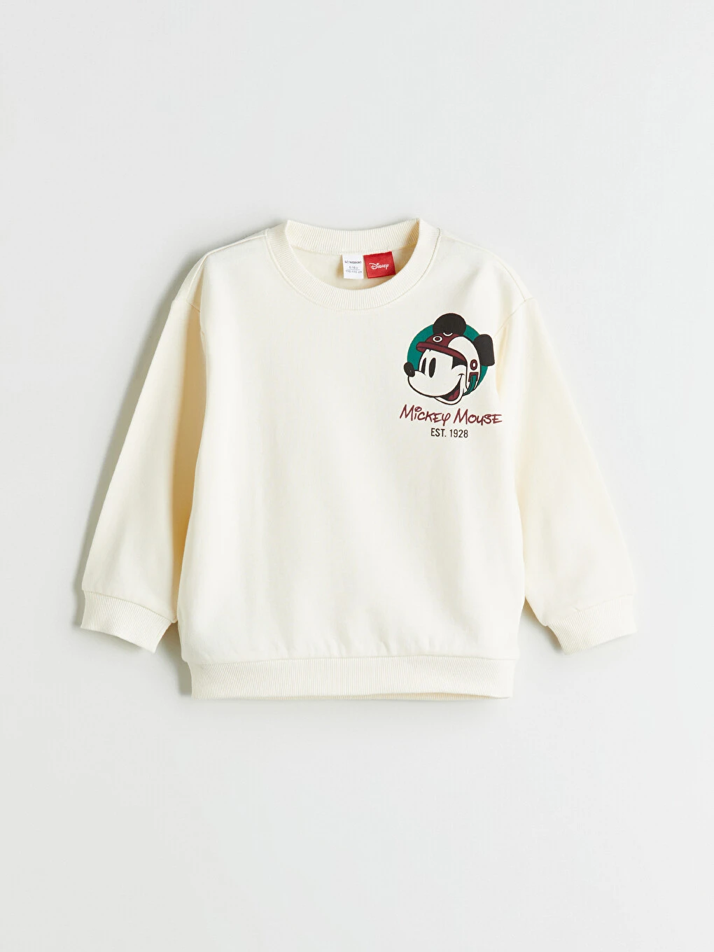LCW Kids Dukserica Sa Okruglim Izrezom Mickey Mouse Štampana Za Dečake