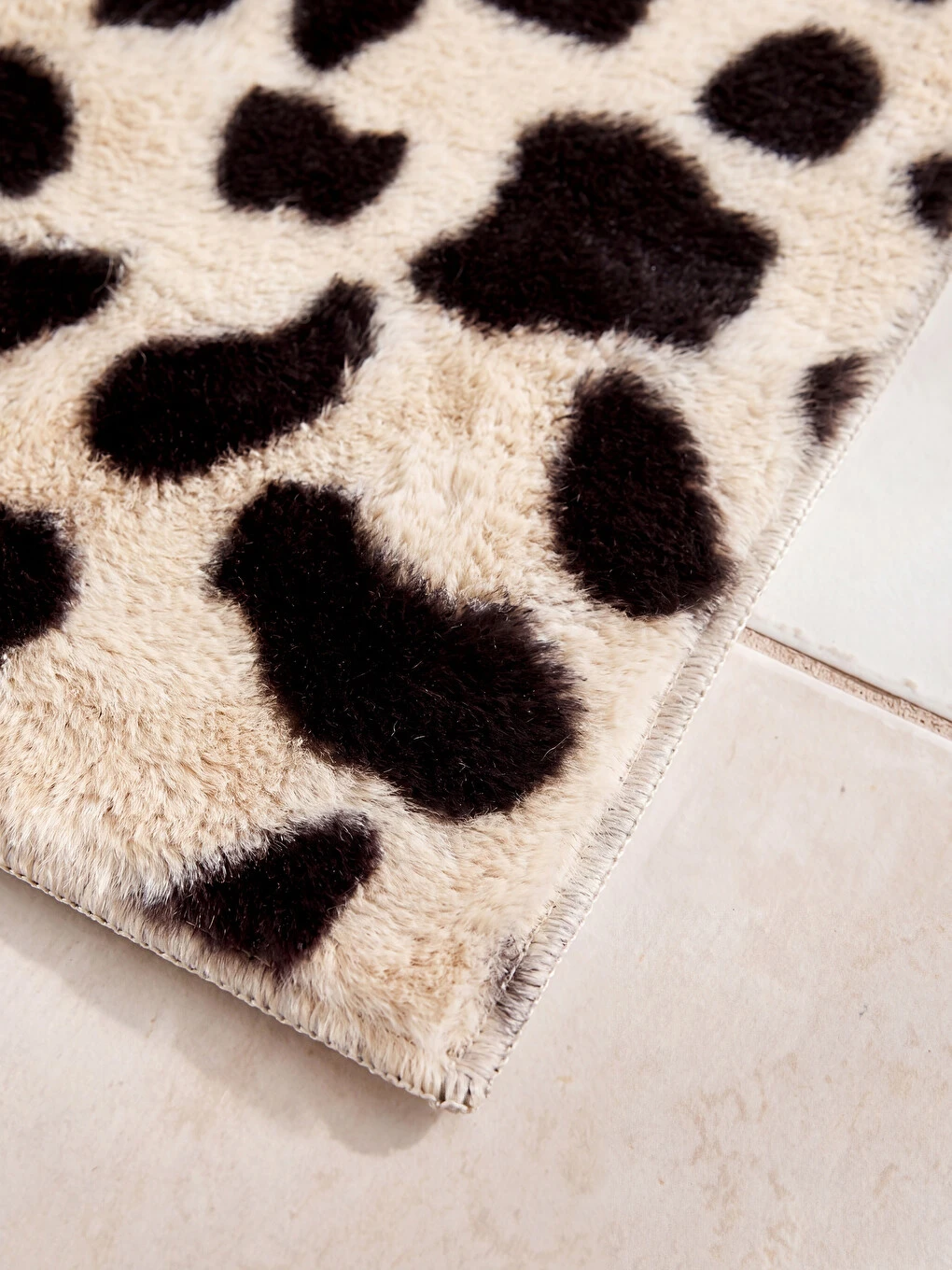 LCW HOME Leopard Print Prostirka Za Kupatilo 60x90 Cm