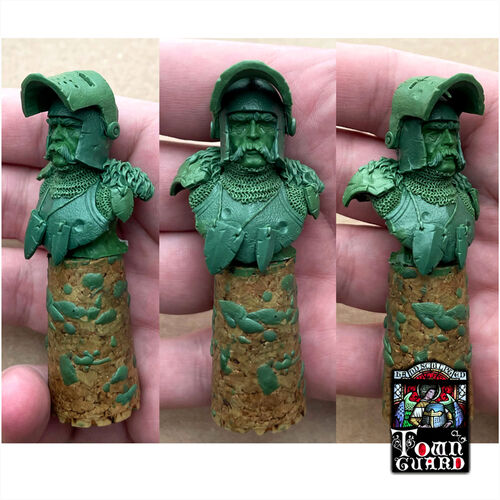 NEW! Scibor Monstrous Miniatures 28FM0775 Knight Veteran Bust (1 piece)
