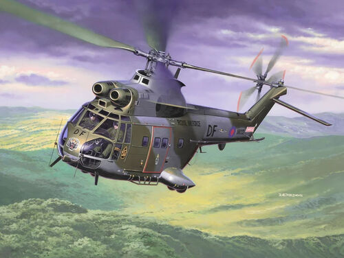 NEW! Revell 63746 Westland Puma HC.1 (Model Set)