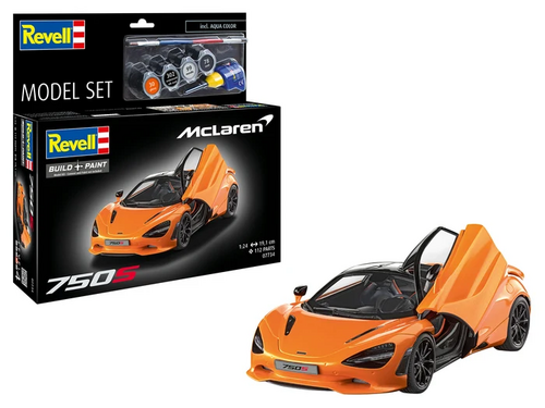 NEW! Revell 67734 McLaren 750S (Model Set)