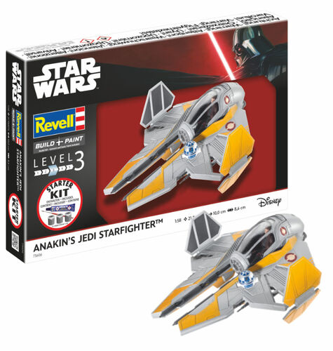 NEW! Revell 73606 Anakin's Starfighter (Starter Kit)