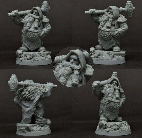 NEW! Scibor Monstrous Miniatures 28FM0713 Dwarf Bouncer (1 Figure)