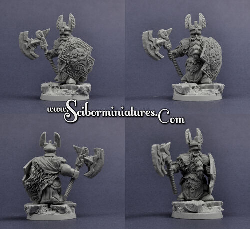 NEW! Scibor Monstrous Miniatures 28FM0729 Dwarf Gorik (1 Figure)