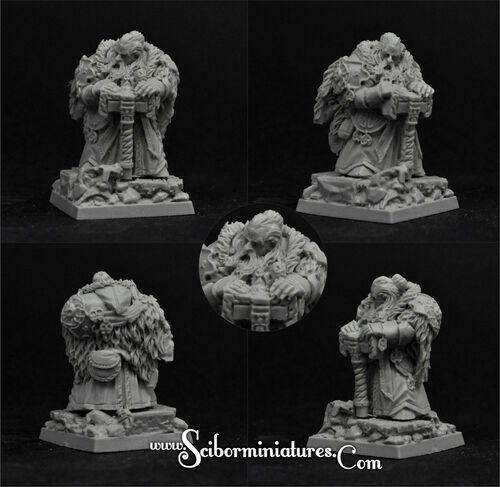 NEW! Scibor Monstrous Miniatures 28FM0741 Dwarf Vurik (1 Figure)