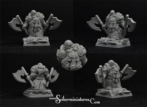NEW! Scibor Monstrous Miniatures 28FM0746 Dwarf Borgallan (1 Figure)